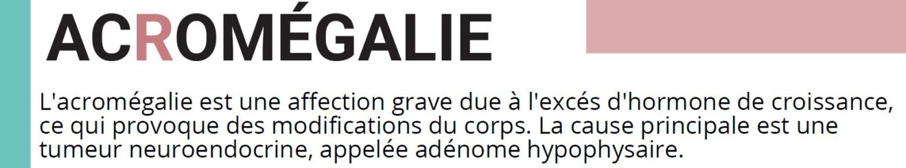 Acromégalie – Fiches conseils – URPS