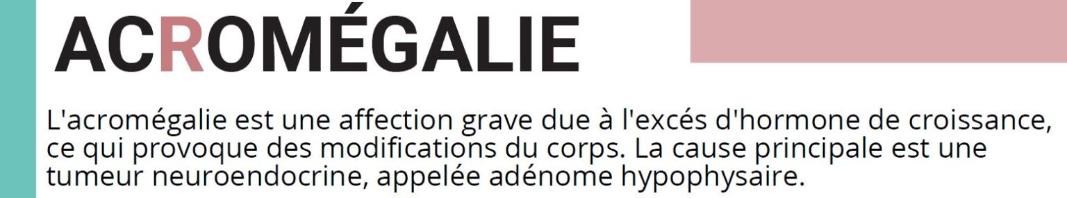 Acromégalie – Fiches conseils – URPS